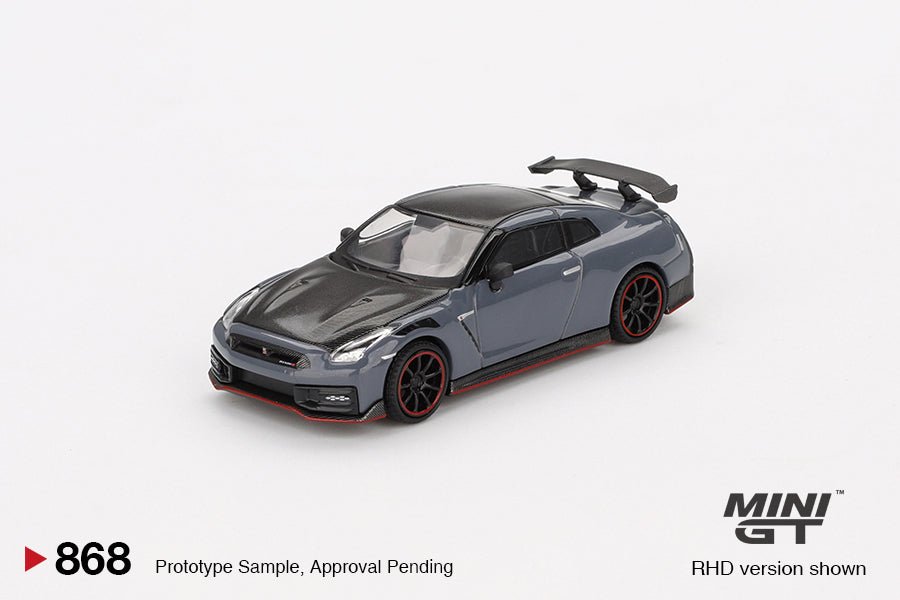 [PREORDER] Mini GT - 1/64 Nissan GT-R Nismo 2024 NISMO Stealth Gray RHD ...