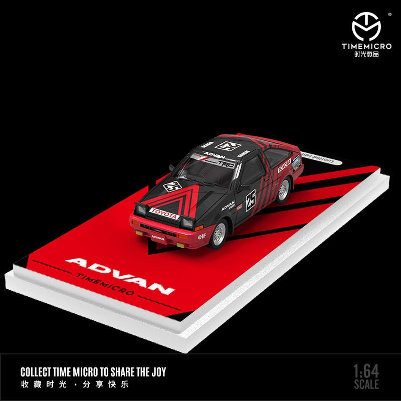TimeMicro 1/64 - TOYOTA ADVAN diecast model - Toyota AE86 ADVAN livery ...